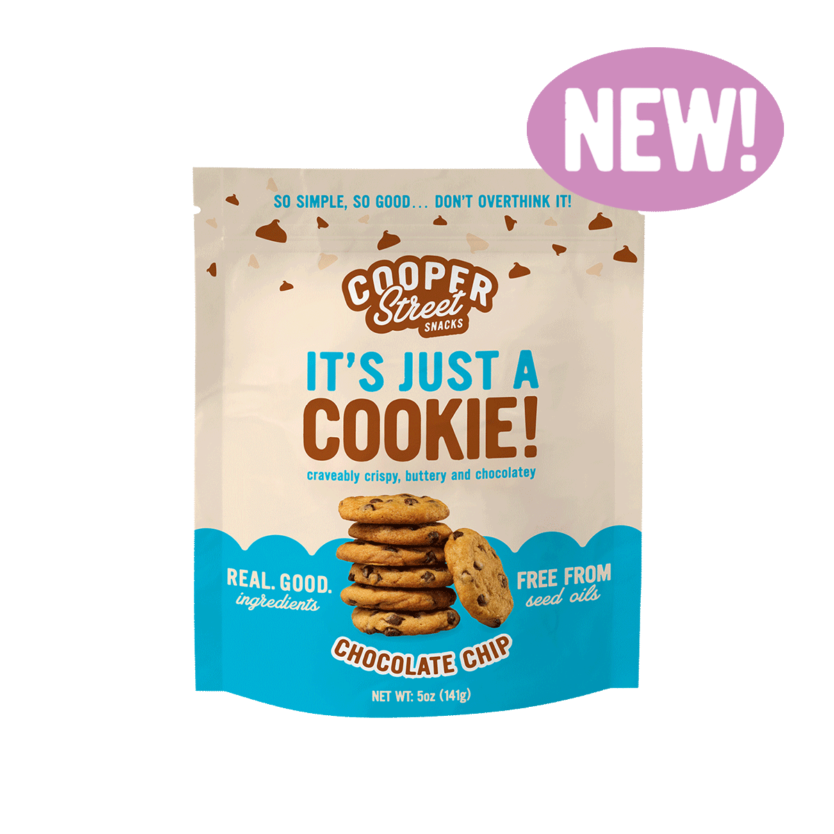 Chocolate Chip It's Just A Cookie – Cooper Street